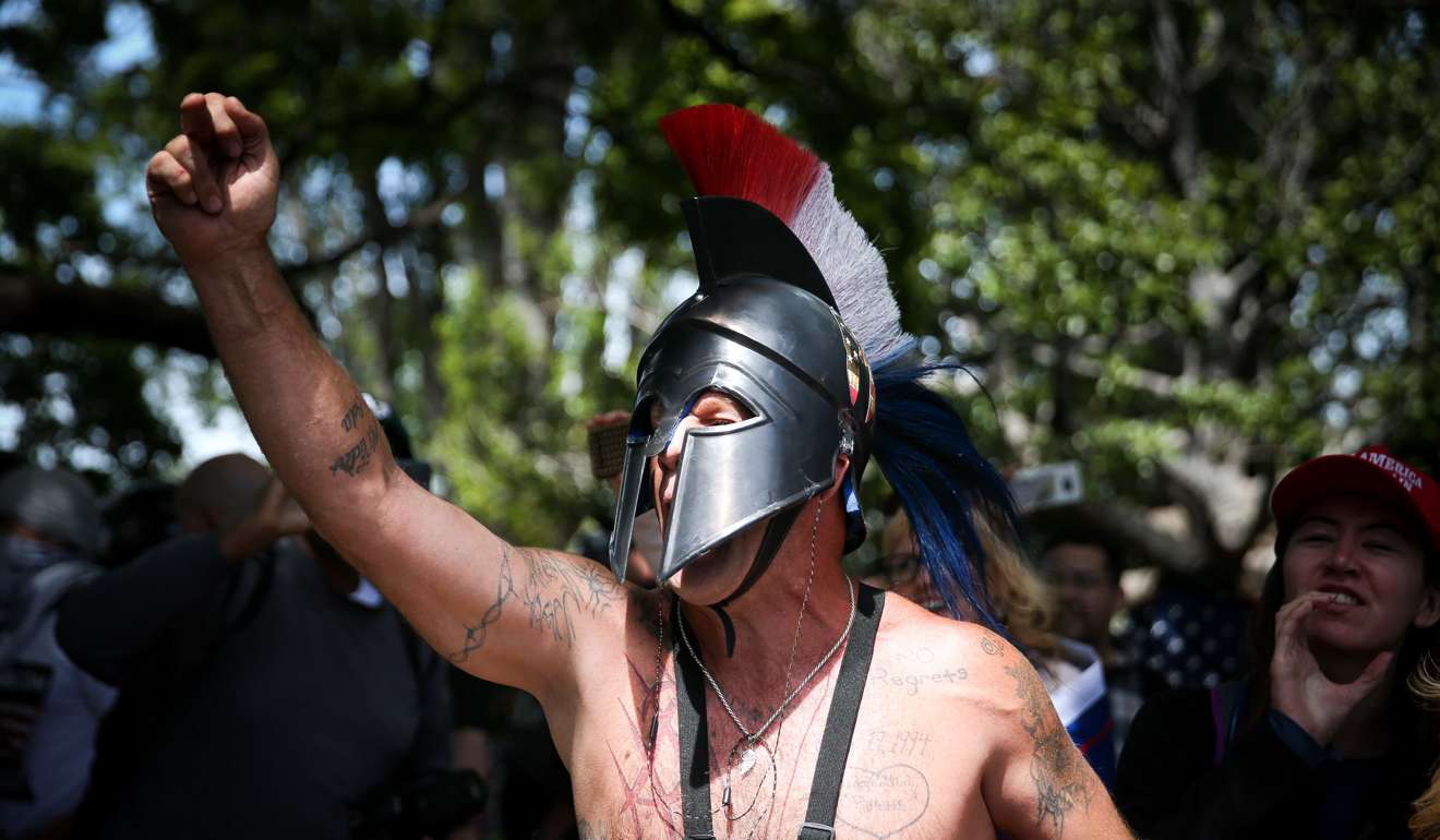 Violent protests erupt at Berkeley as Trump supporters and opponents ...