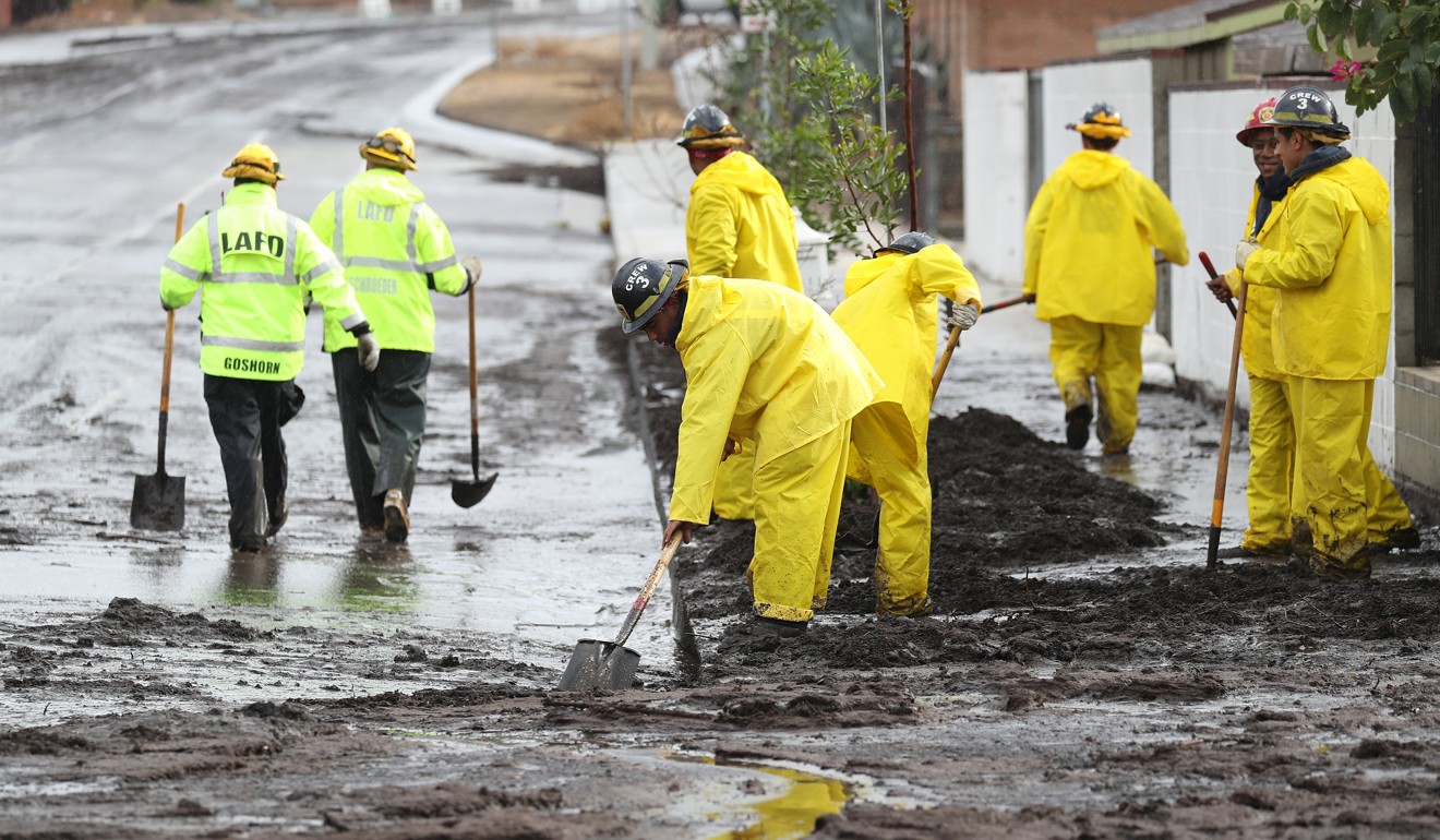 Rescuers search for survivors of deadly California mudslides that left ...