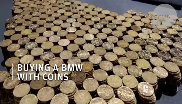 Chinese man buys BMW with US$11,000 in coins | South China Morning Post