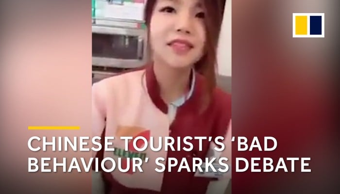 Chinese tourist’s ‘bad behaviour’ sparks debate | South China Morning Post