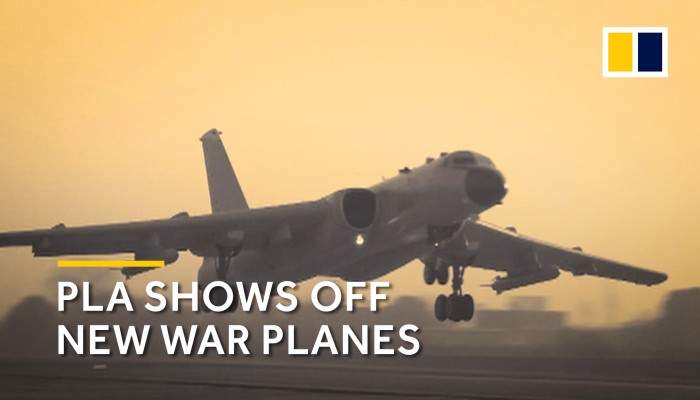 PLA propaganda video spotlights new war planes | South China Morning Post