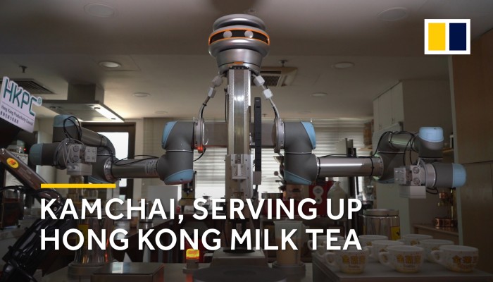 Meet the robot brewing Hong Kong style milk tea | South China Morning Post