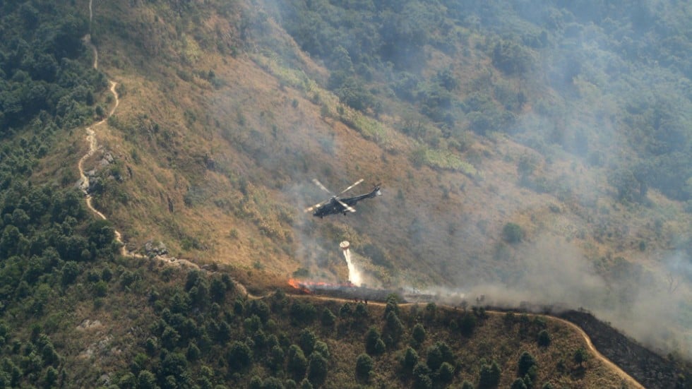 Two-day hill fire in Tai Po country park put out | South China Morning Post