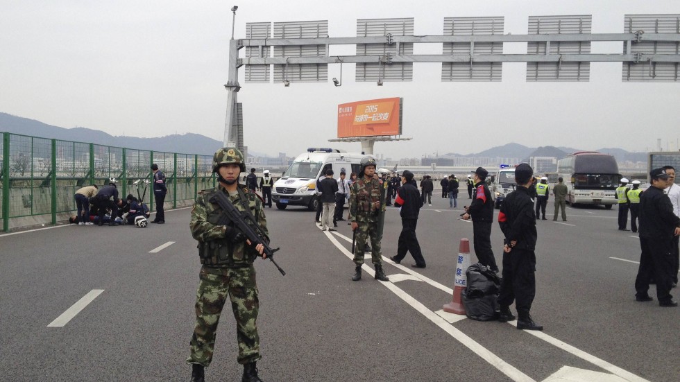 Driver who killed nine people at Shenzhen airport 'panicked after ...