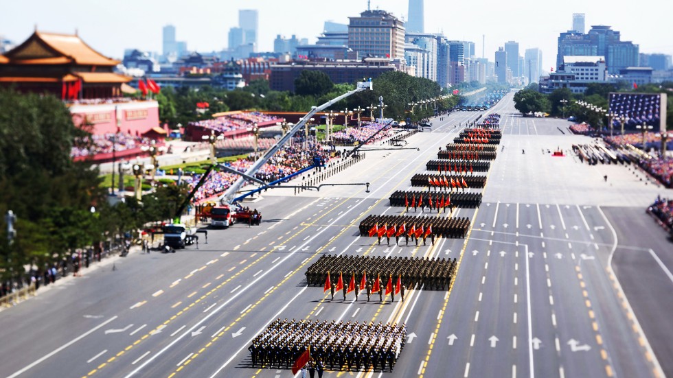 Tiananmen Square Aerial View