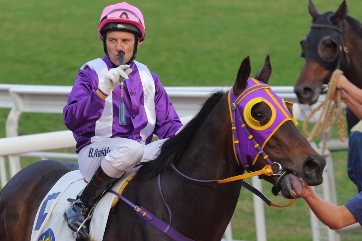 Brett Prebble takes advantage of absent Joao Moreira to score double ...