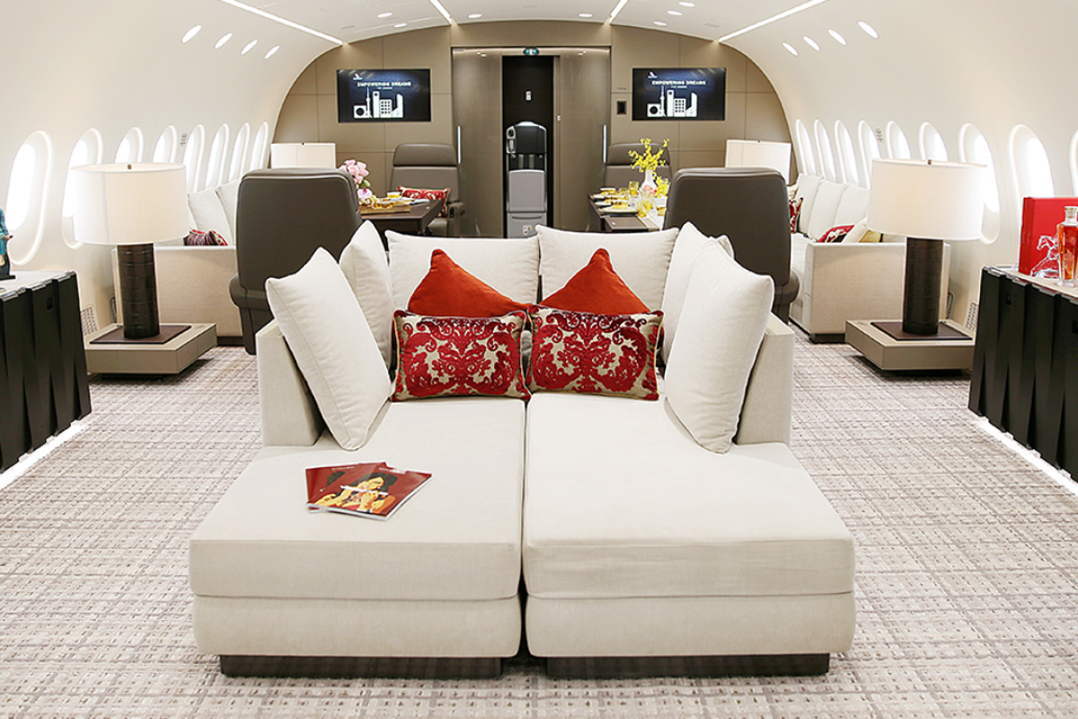 Deer Jet launches super-luxury flights on board a modified Boeing 787 ...