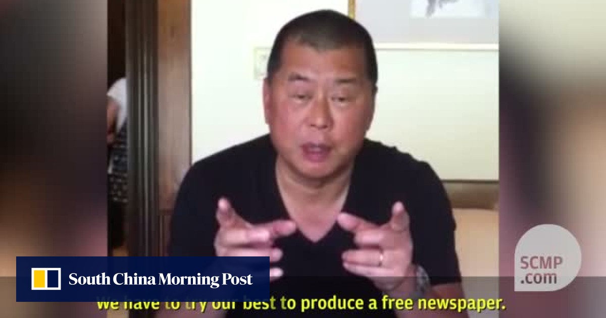 Apple Daily founder Jimmy Lai talks about his business strategy in ...