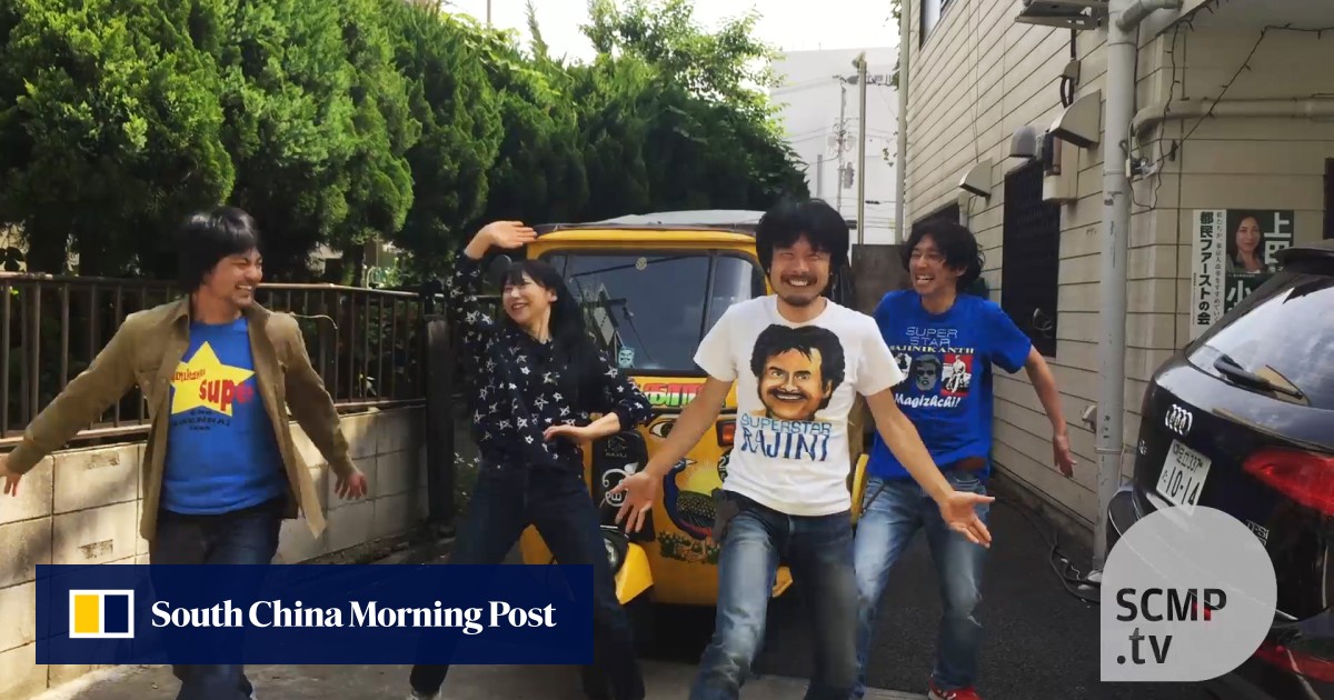 Japanese fan club members show off their Rajini-inspired dance moves ...