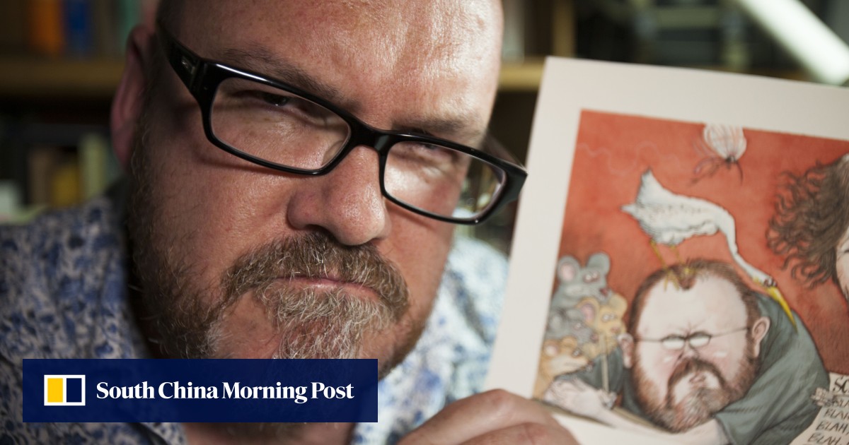 SCMP cartoonist Harry Harrison celebrates 20 years in Hong Kong | South ...